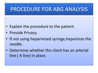 Abg analysis by binuka | PPTX