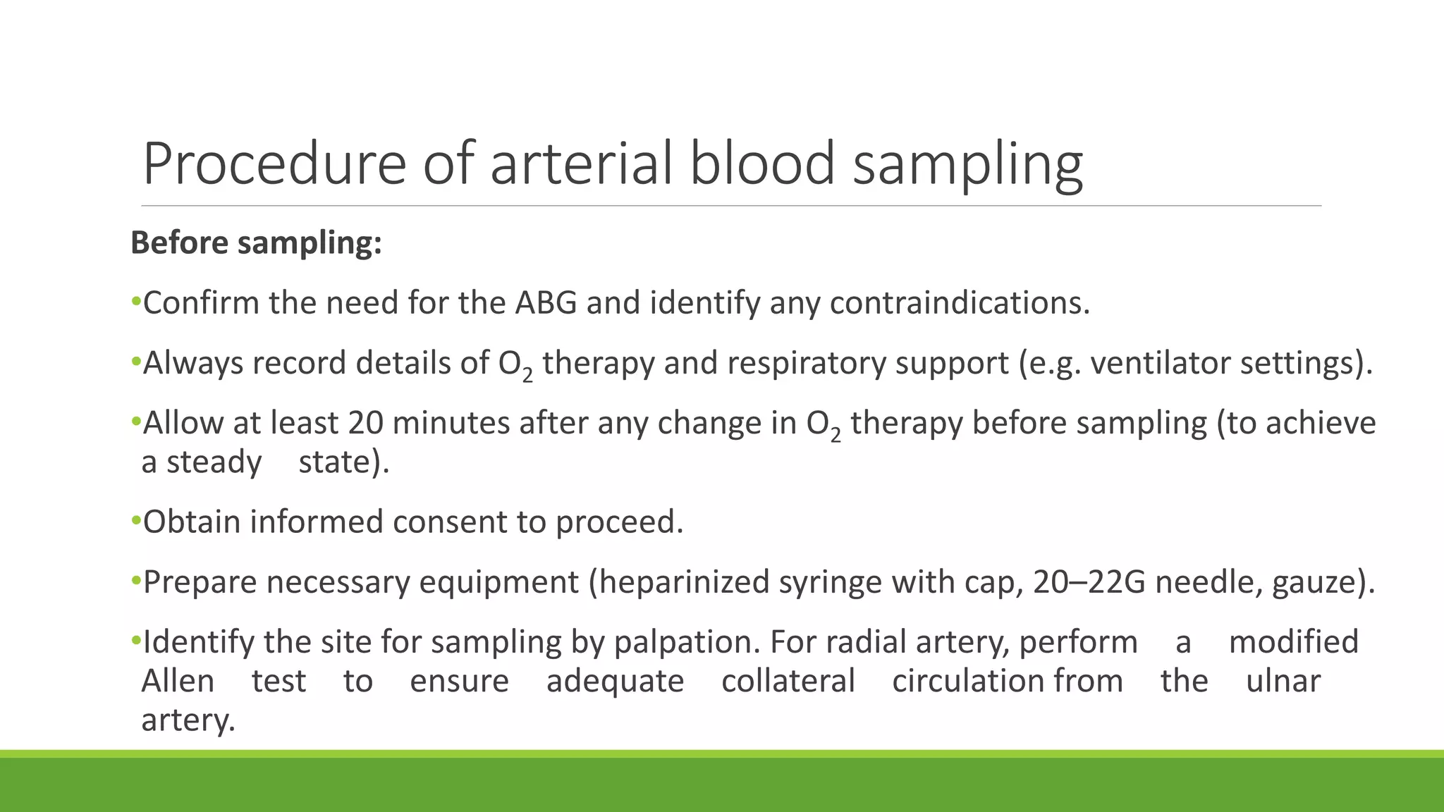 ABG Analysis in Pediatrics | PPTX