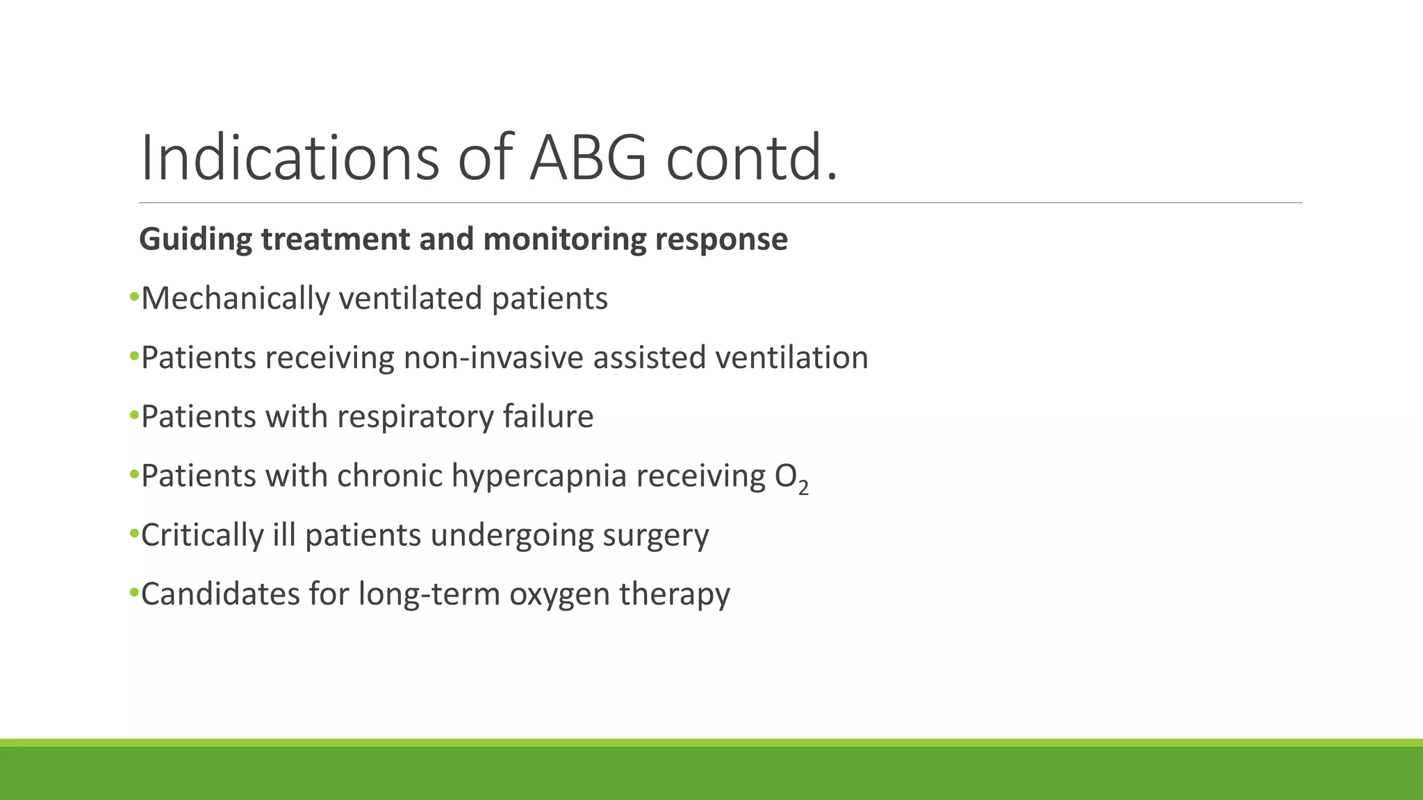 ABG Analysis in Pediatrics | PPTX