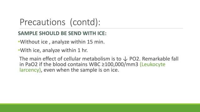 ABG Analysis in Pediatrics | PPTX