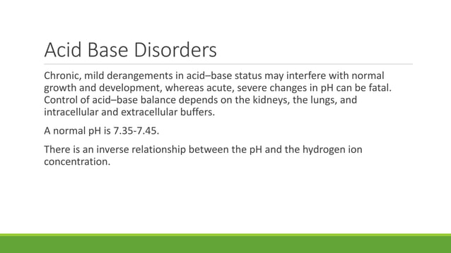 ABG Analysis in Pediatrics | PPTX