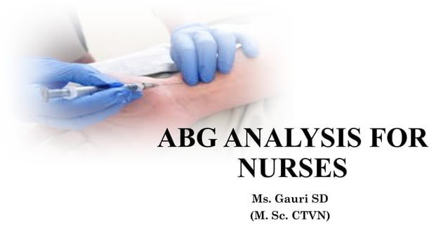 ABG ANALYSIS MADE EASY: ABG for Nurses pptx | PPTX | Lung and ...