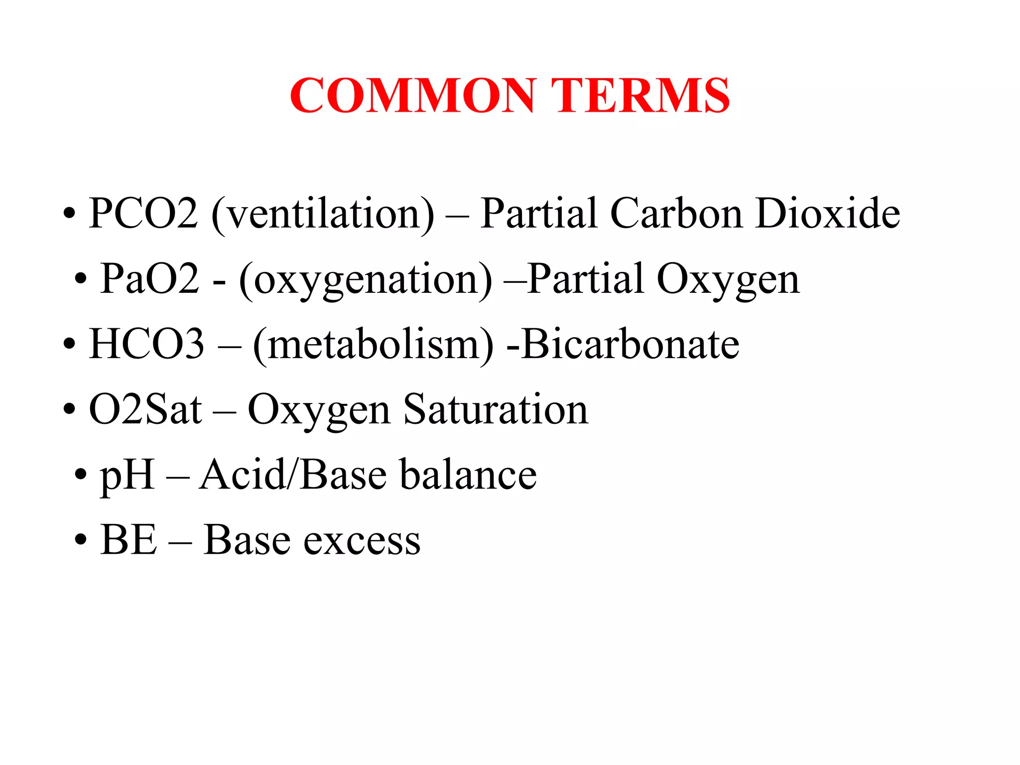 ABG Analysis ppt | PPTX
