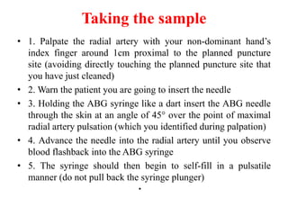 ABG Analysis ppt | PPTX