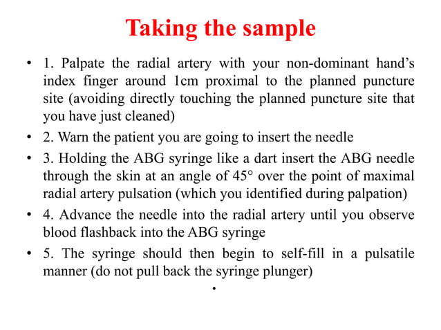 ABG Analysis ppt | PPTX