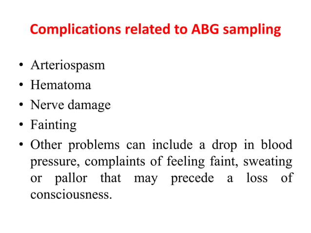 ABG Analysis ppt | PPTX
