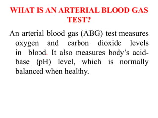 ABG Analysis ppt | PPTX