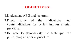 ABG Analysis ppt | PPTX