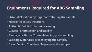 ABG and It's Interpretation, By Dr. Vivek Dev | PPT