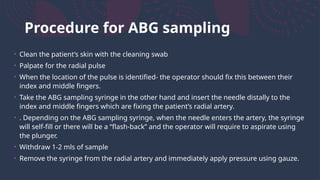 ABG and It's Interpretation, By Dr. Vivek Dev | PPT