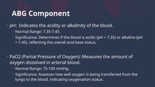 ABG and It's Interpretation, By Dr. Vivek Dev | PPT
