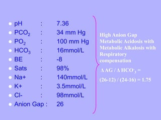 step by step approach to arterial blood gas analysis | PPT