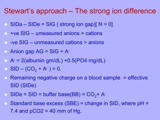 step by step approach to arterial blood gas analysis | PPT