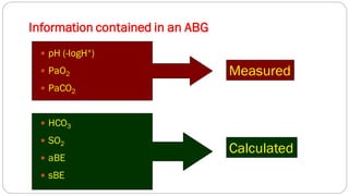 ABG APRIL.pdf Arterial blood gas explained | PDF