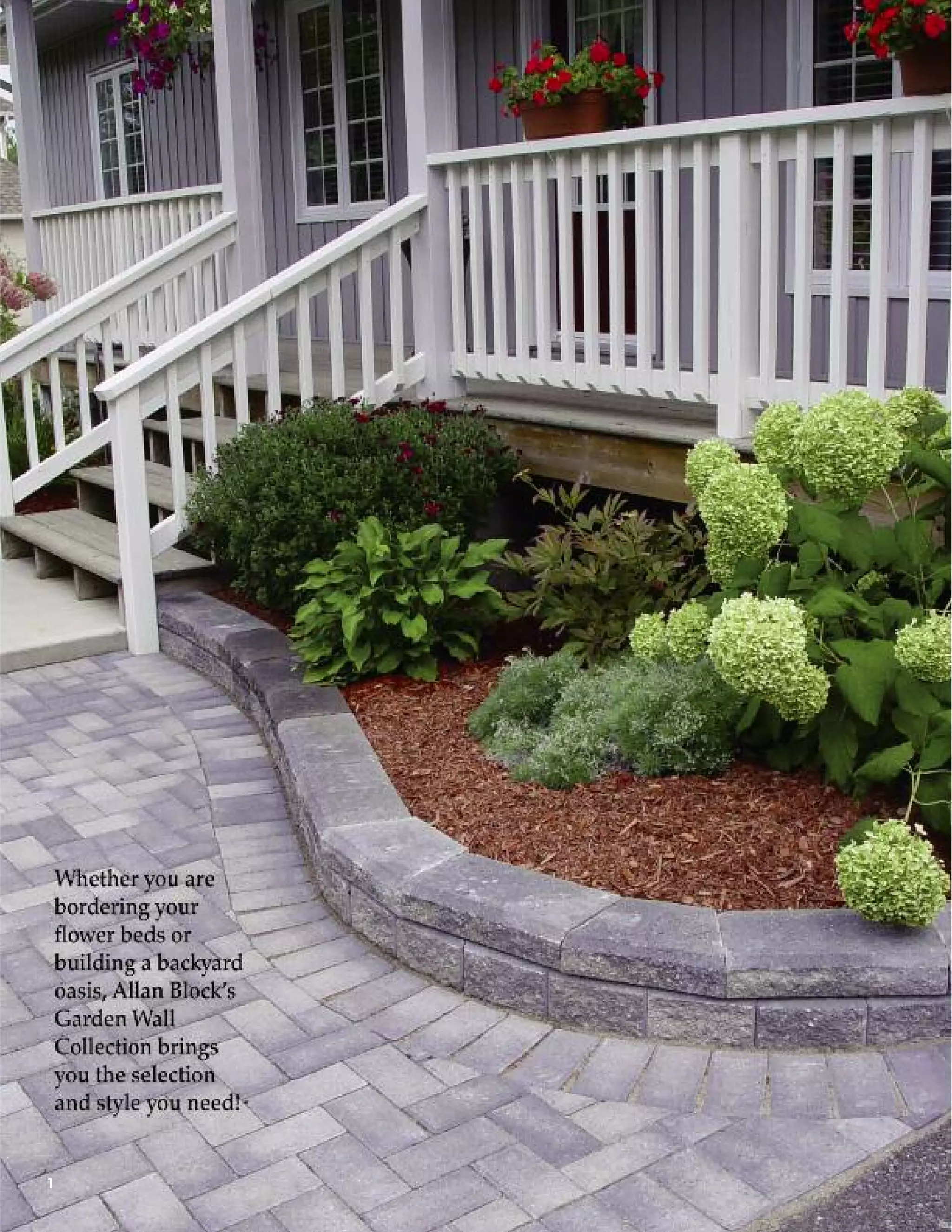 Stone Works Canada Alan Block garden walls install catalog | PDF