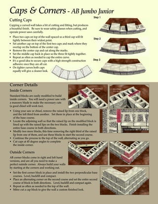 Stone Works Canada Alan Block garden walls install catalog | PDF