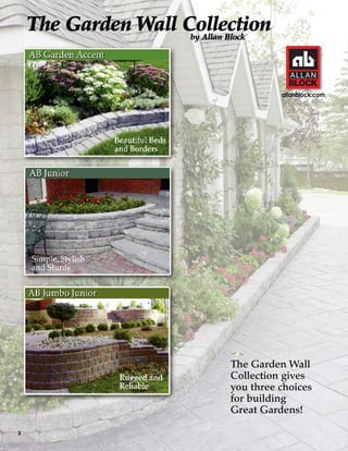 Stone Works Canada Alan Block garden walls install catalog | PDF