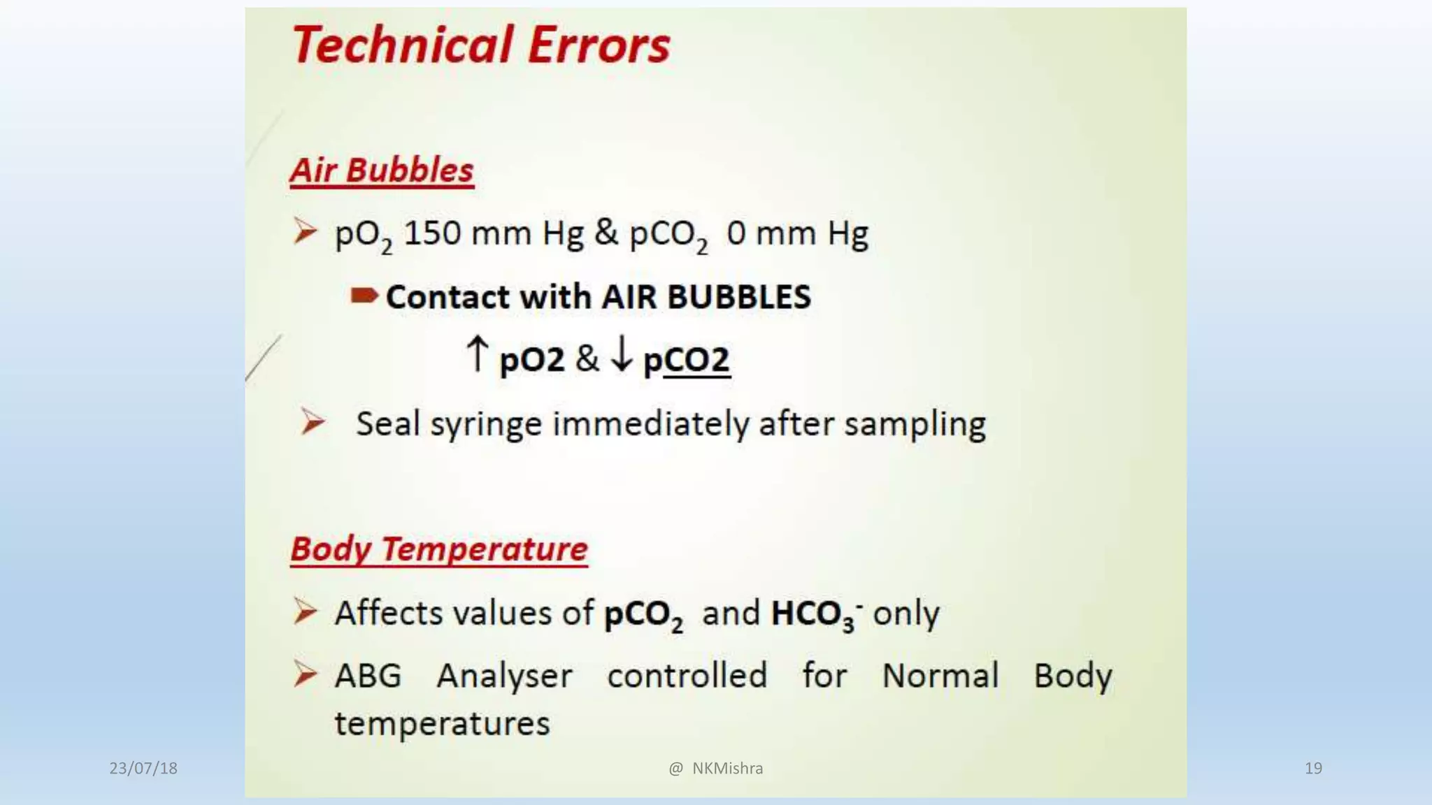 Approach to ABG Analysis | PPTX