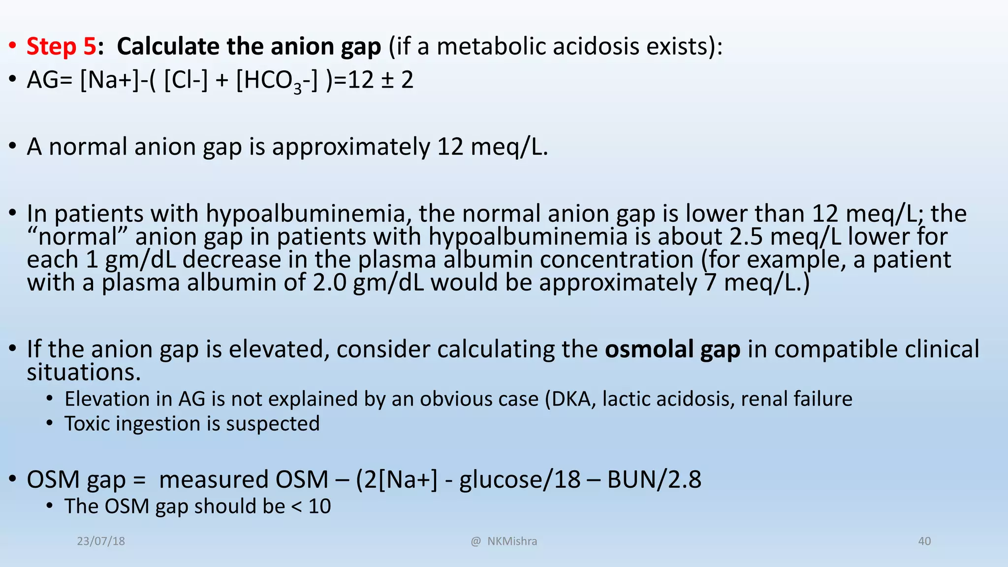 Approach to ABG Analysis | PPTX