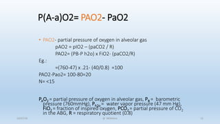 Approach to ABG Analysis | PPTX