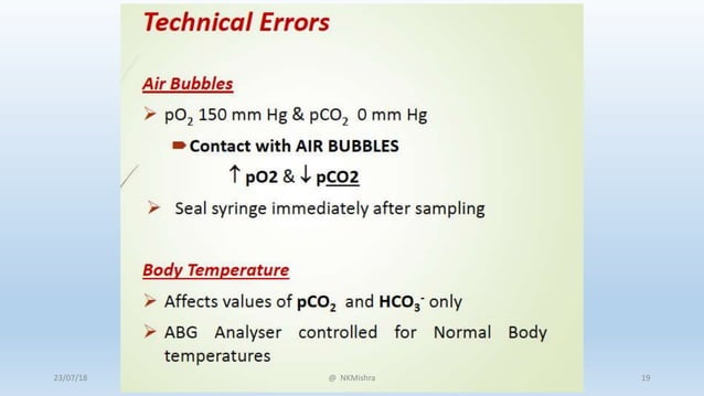 Approach to ABG Analysis | PPTX
