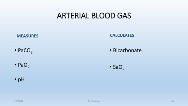 Approach to ABG Analysis | PPT | Free Download