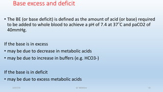Approach to ABG Analysis | PPTX