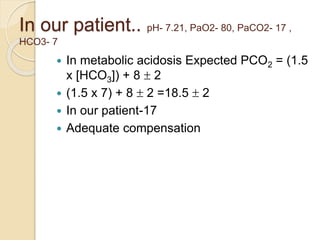 Arterial Blood Gas Analysis and Interpretation | PPT