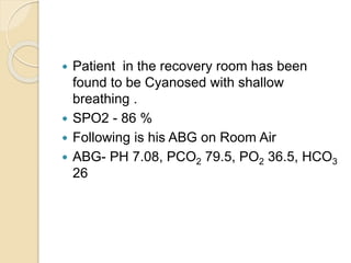 Arterial Blood Gas Analysis and Interpretation | PPT