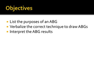 very detailes presentation on ABG's interpretation | PPT | Lung and ...