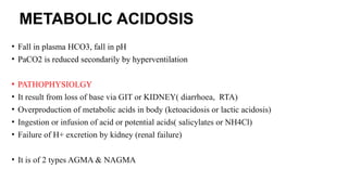 Acid Base pathology and ABG interpretation .pptx