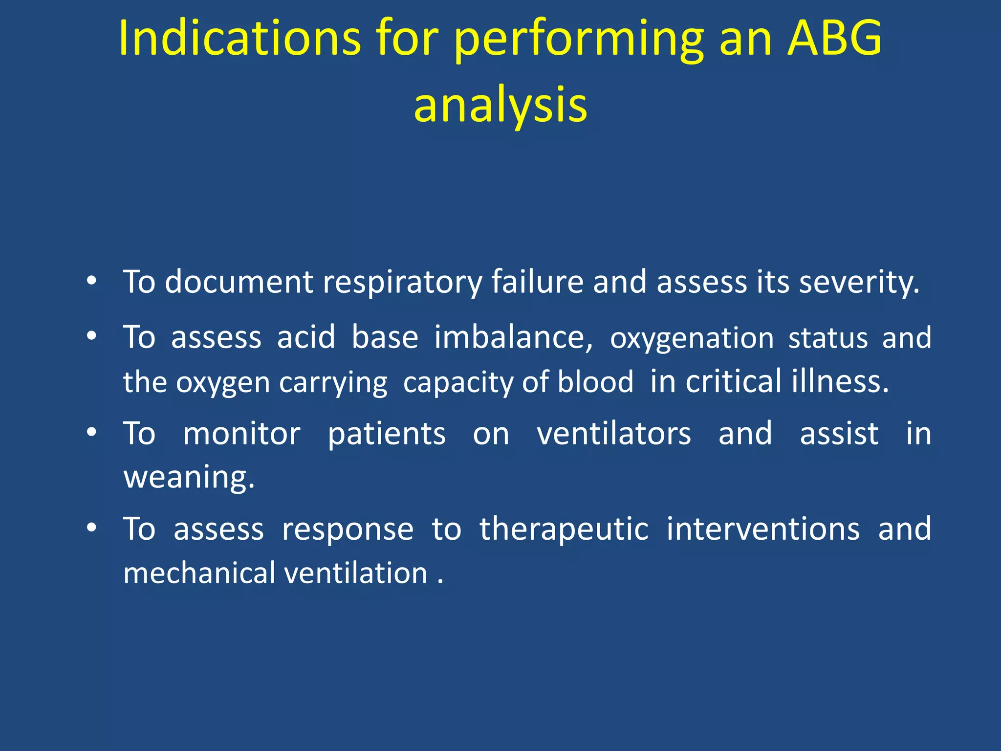 ABG Analysis | PPTX