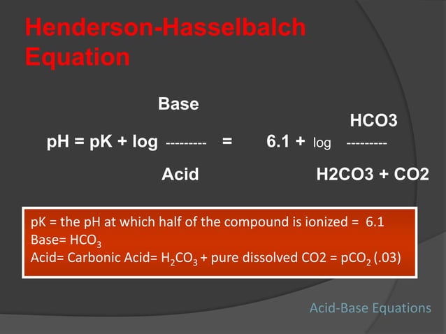 Acid base and ABG interpretation in ICU | PPT