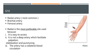 arterial blood gases , a guide to pg students of anesthesiology | PPTX