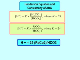 Arterial Blood Gases (ABG) interpretation, a simplified approach | PPSX
