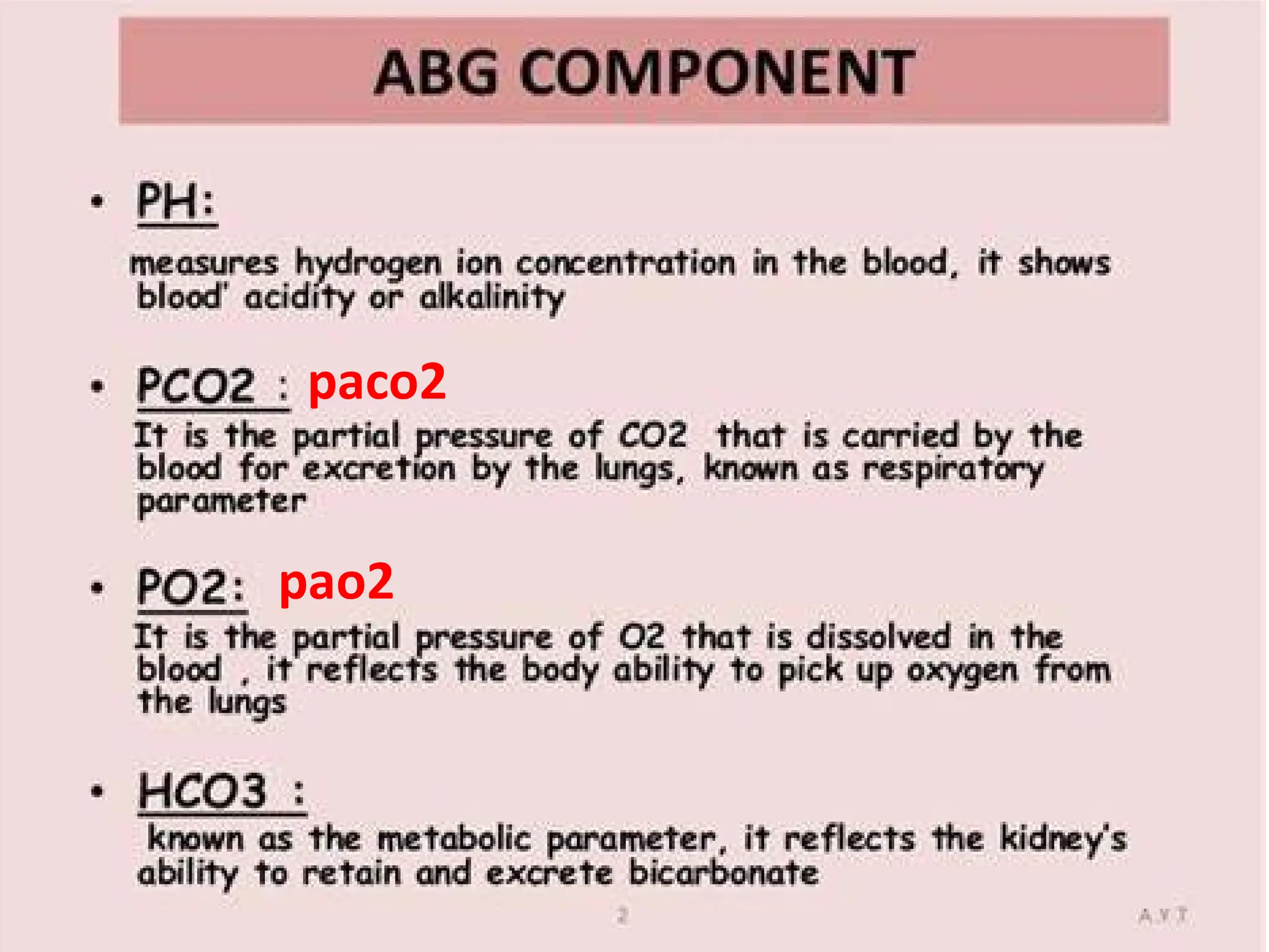 ABG for nursing explanation of Artiro blood gas | PPTX