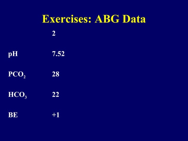 Abg in clinical practice | PPT
