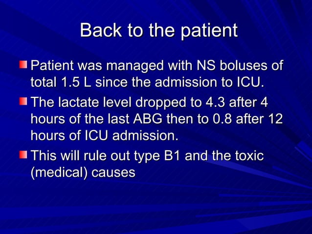 Abg intepretation case scenario | PPT | Chemistry | Science