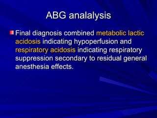 Abg intepretation case scenario | PPT