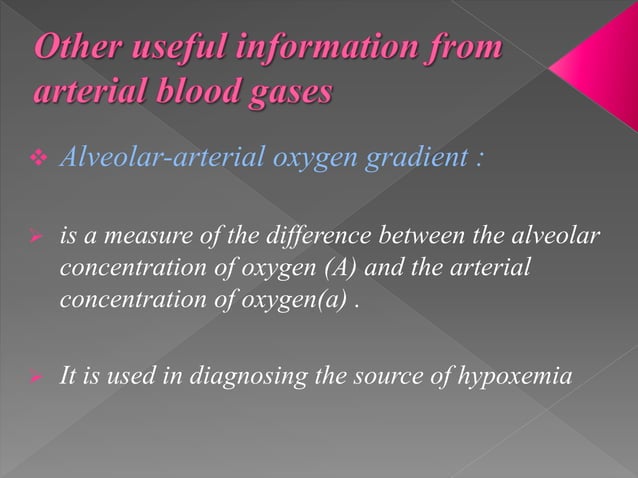 ABG interpretation. | PPTX