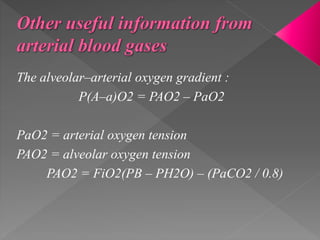 ABG interpretation. | PPTX