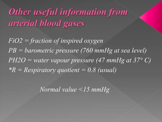 ABG interpretation. | PPTX