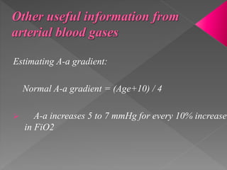 ABG interpretation. | PPTX