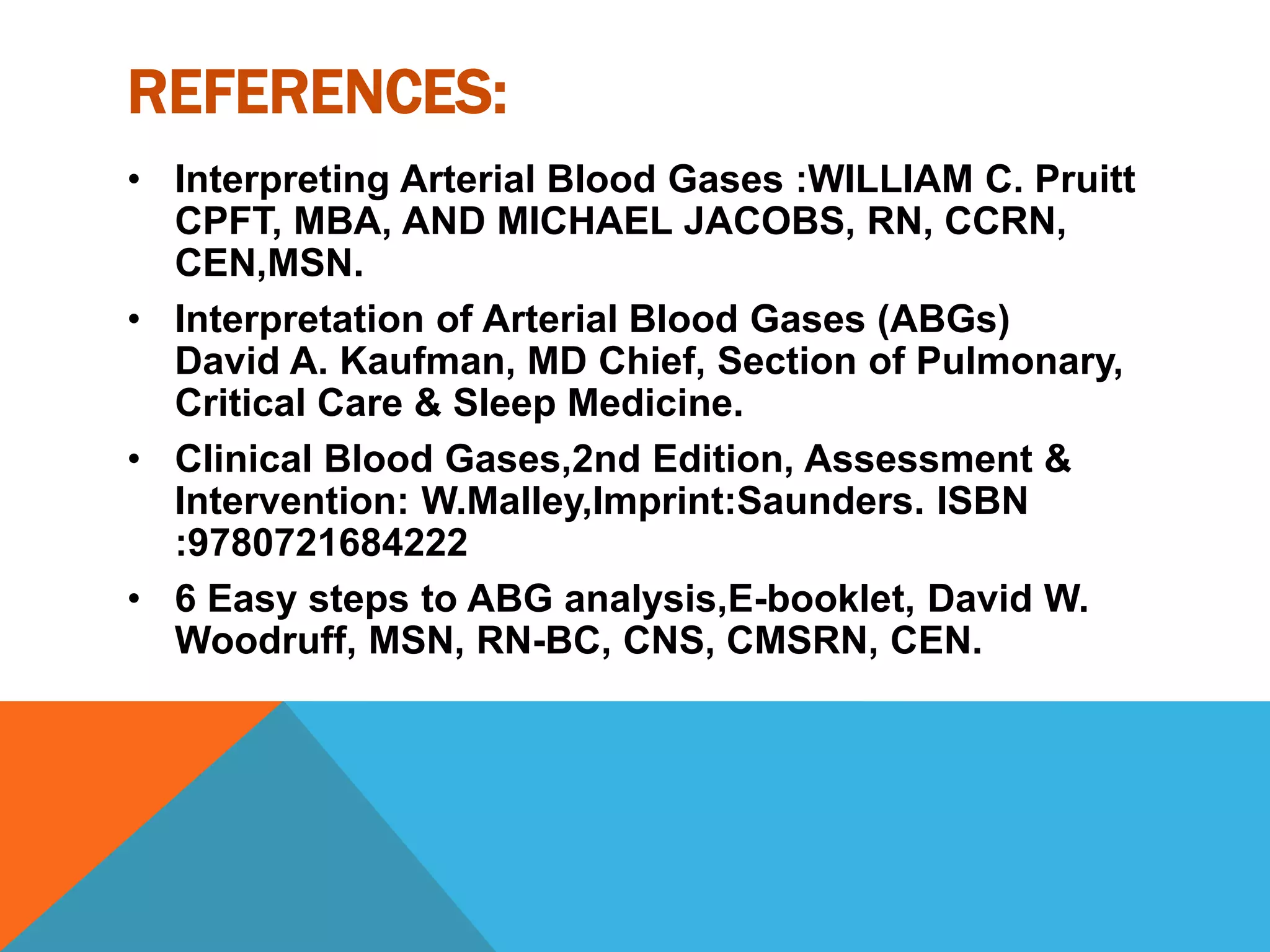 ABG interpretation | PPTX