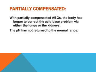 ABG interpretation | PPTX