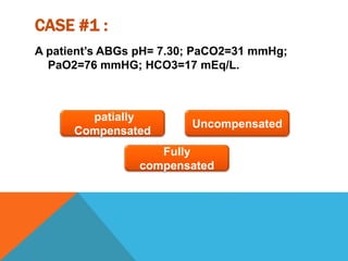 ABG interpretation | PPTX