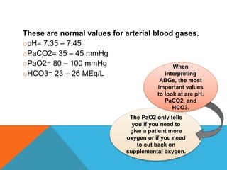 ABG interpretation | PPTX