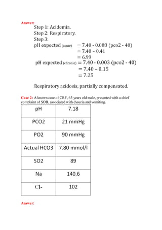 Abg interpretation | PDF