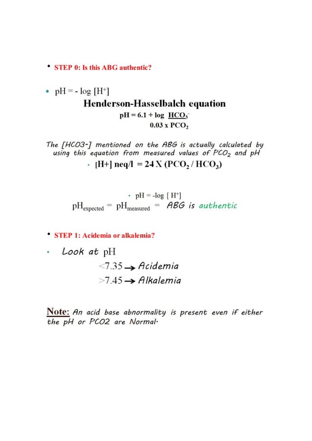 Abg interpretation | PDF