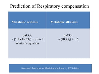 ABG Interpretation with commenest case scenarios | PPTX